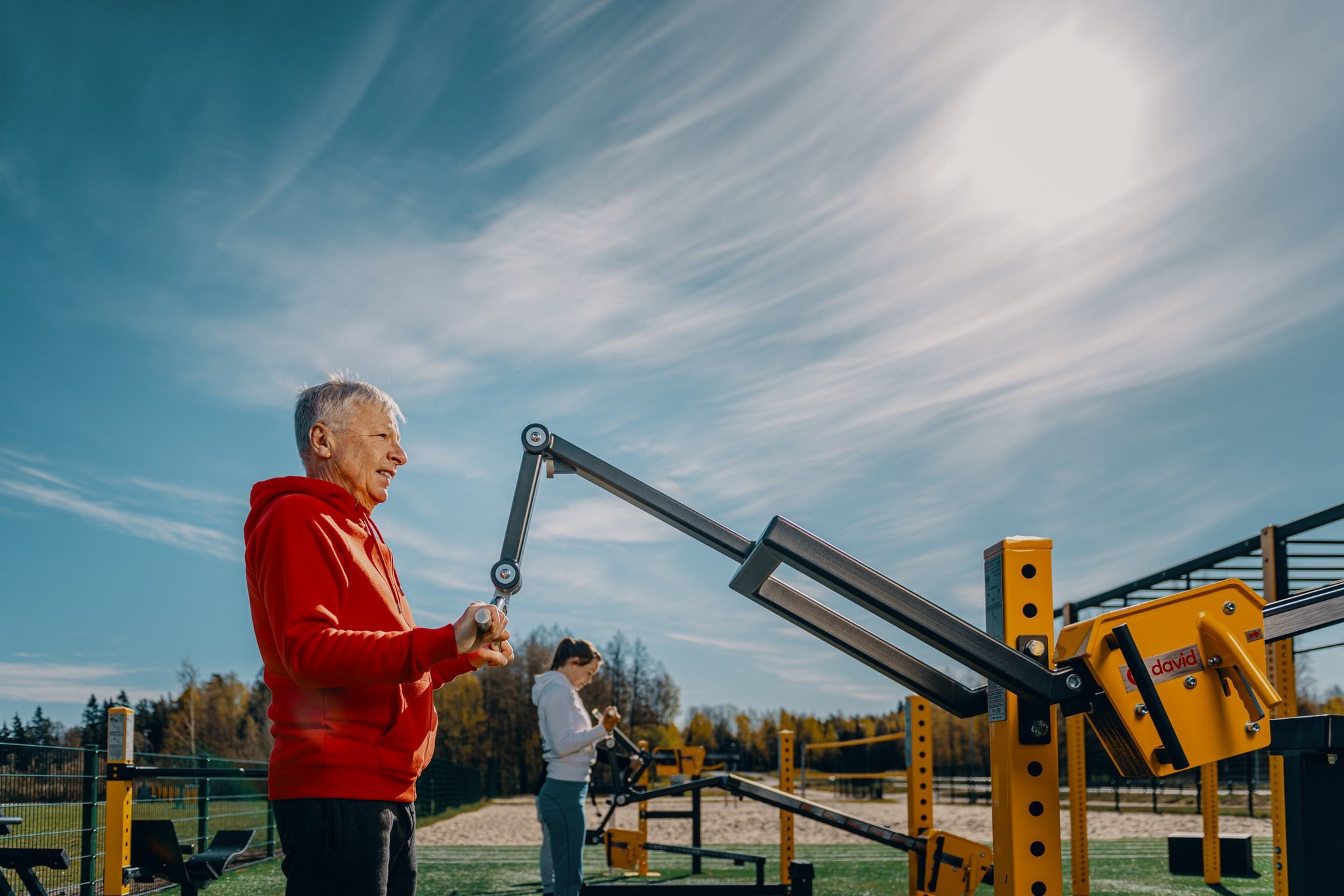 How safe is it? Omnigym's outdoor gym equipment minimizes the risk of ...